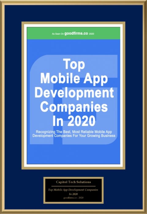 Capitol Tech Solutions Awarded Top Mobile App Development Company in ...