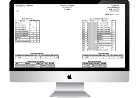 Custom PowerSchool Reports, including HTML Report Cards, Object Reports ...
